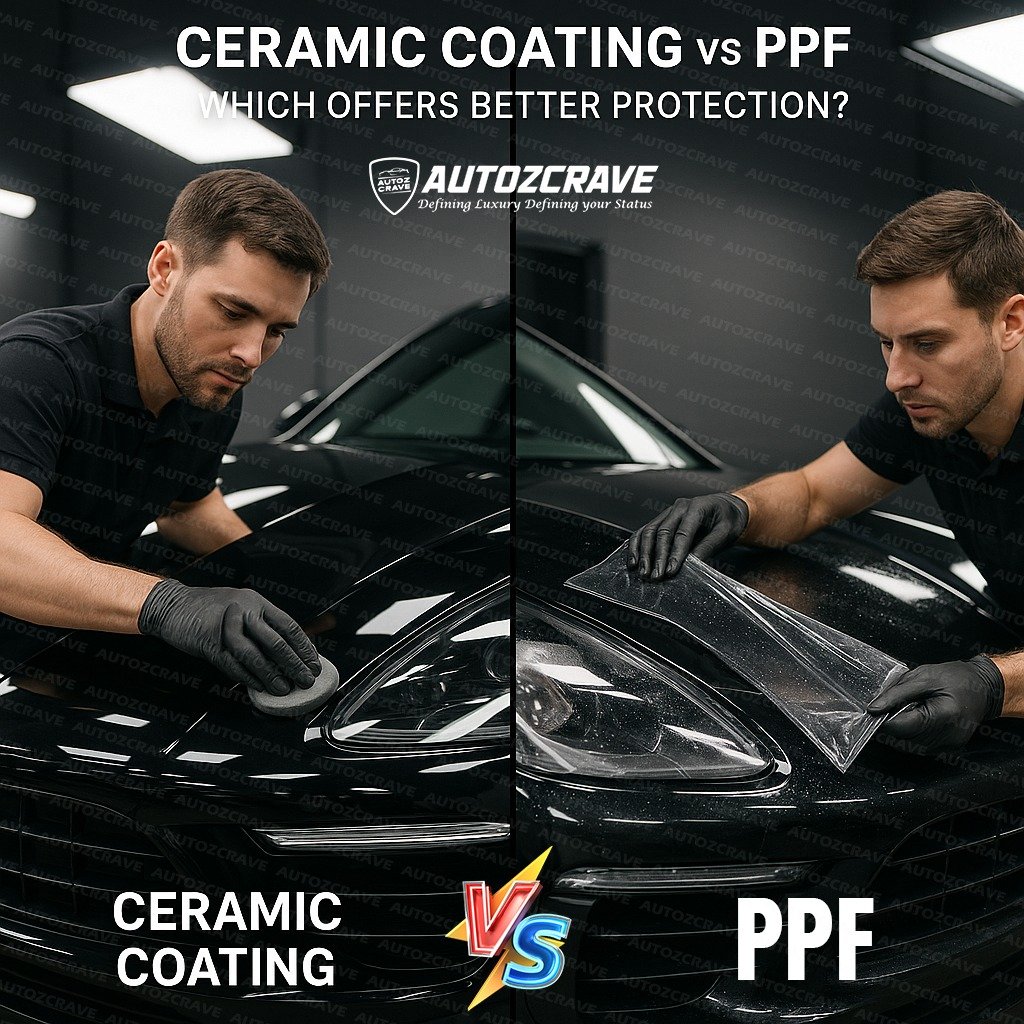 Ceramic Coating vs PPF | Best Car Paint Protection in India