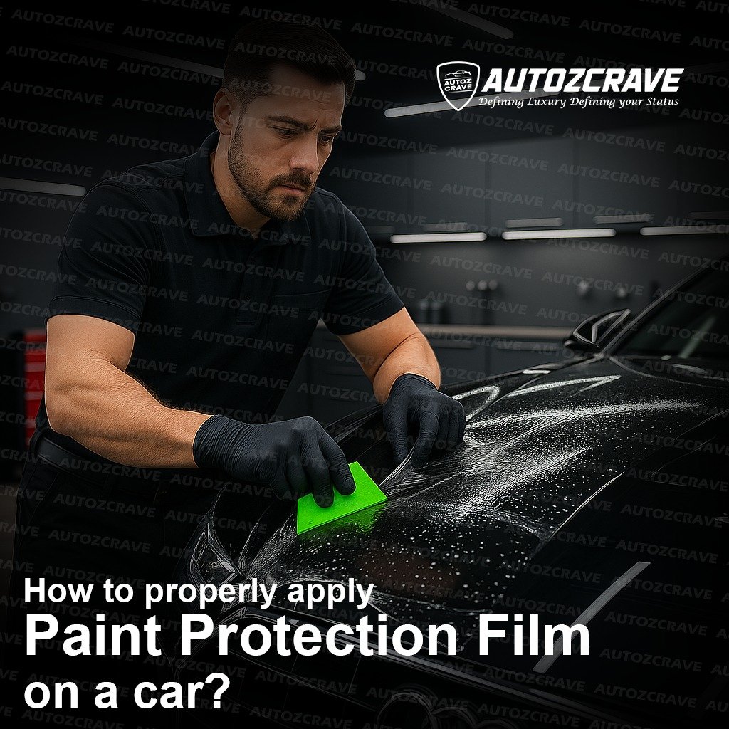 How to Apply Paint Protection Film PPF on a Car | Step By Step Guide