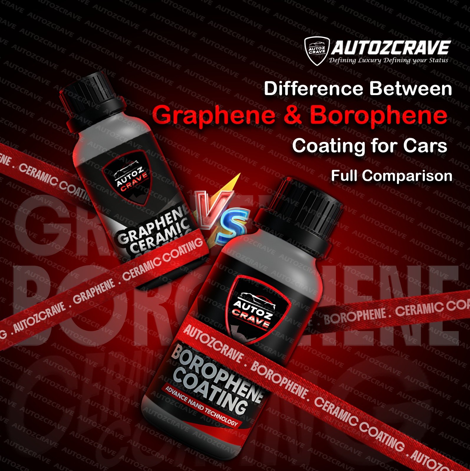 Difference Between Graphene Coating and Borophene Coating for Cars